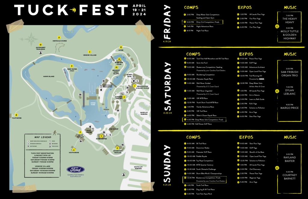 Map - Tuck Fest